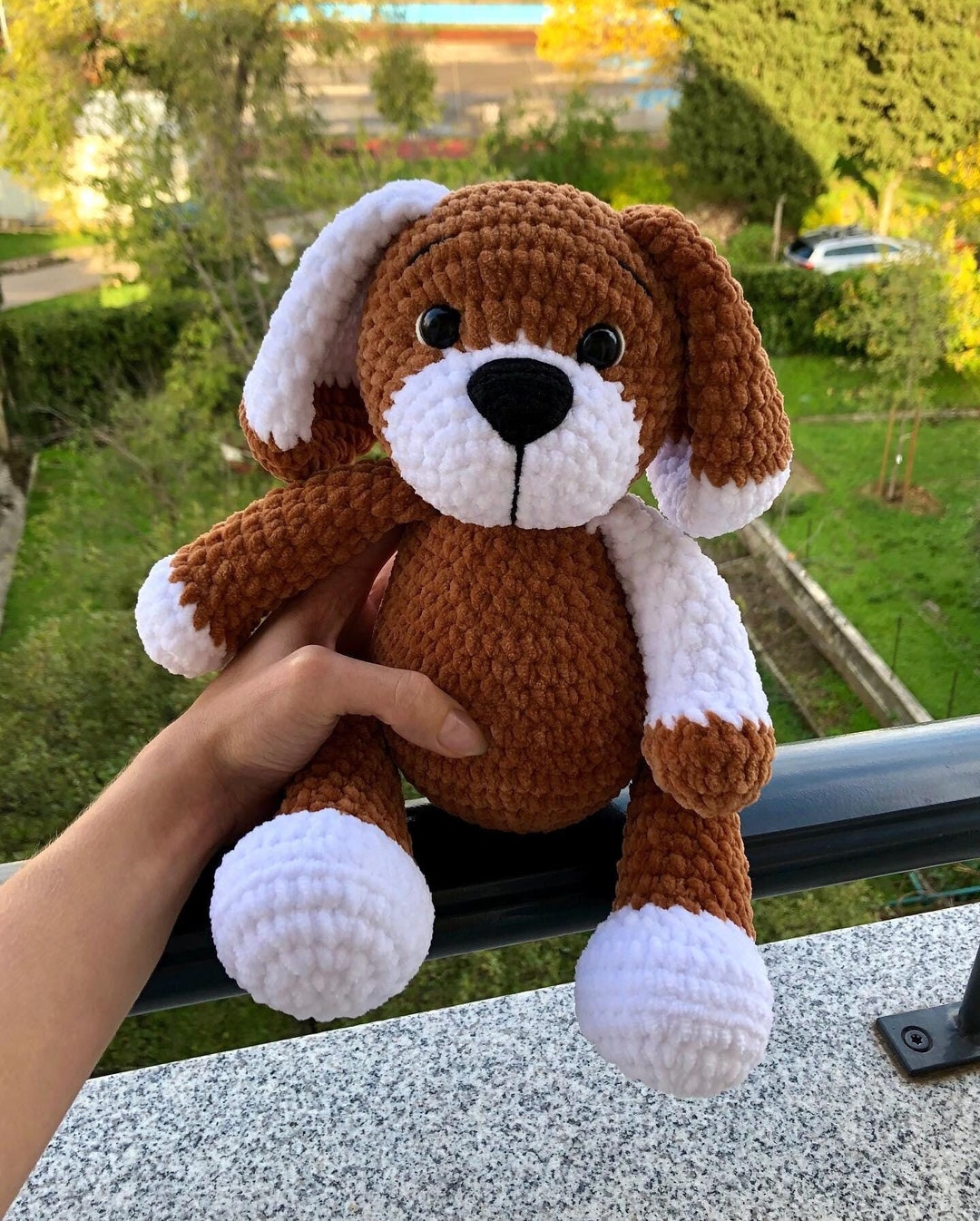 Amigurumi Plush Dog Crochet Pattern - Adorable Dog Crochet Pattern With ...