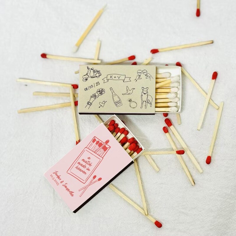Match Box Wedding Favors - Etsy