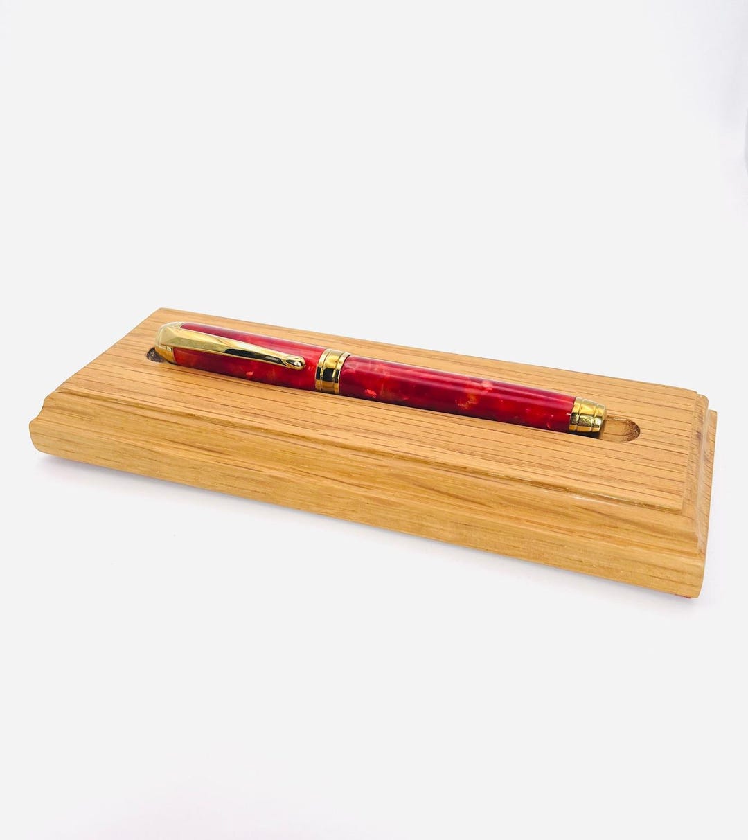 Solid Oak Desk Tidy - Etsy