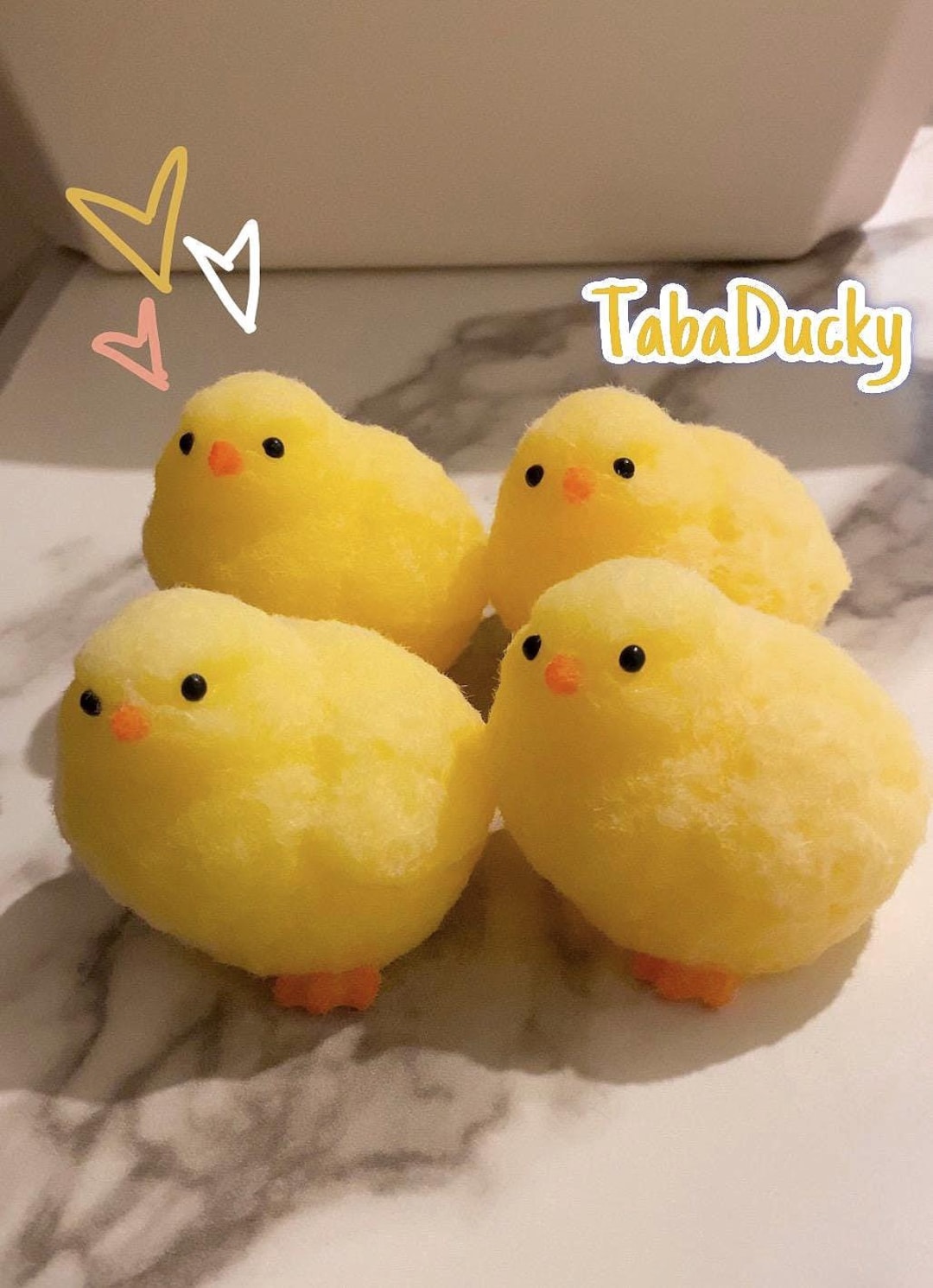 Cute Fluffy Chick Squishy | Taba Squishy | Stress-reliever Toy ...