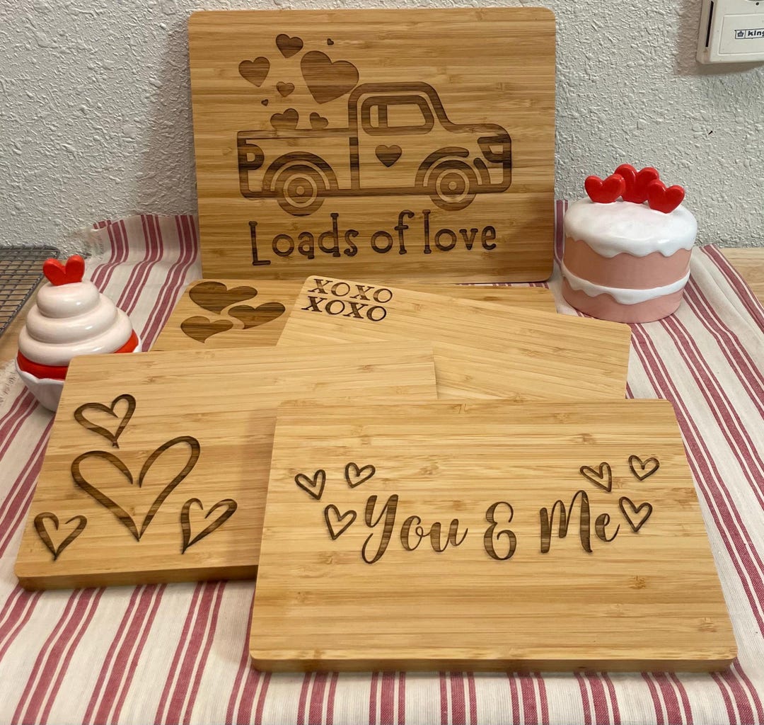 Laser Engraved Bamboo Boards - Etsy