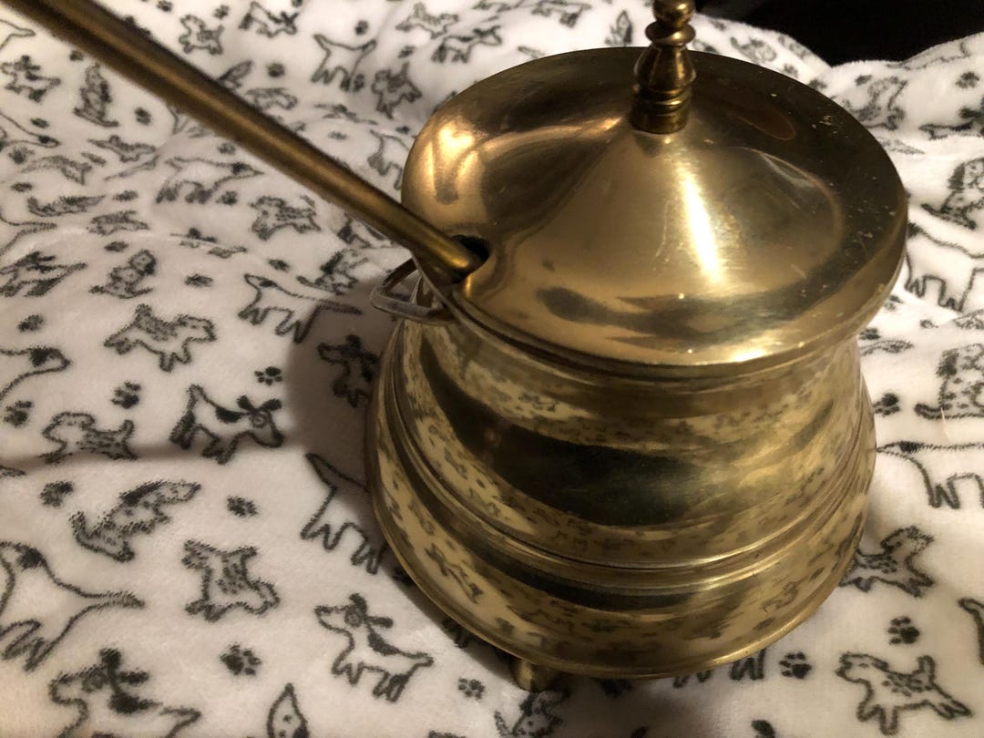 Vintage Rare Brass Fire Starter - Etsy