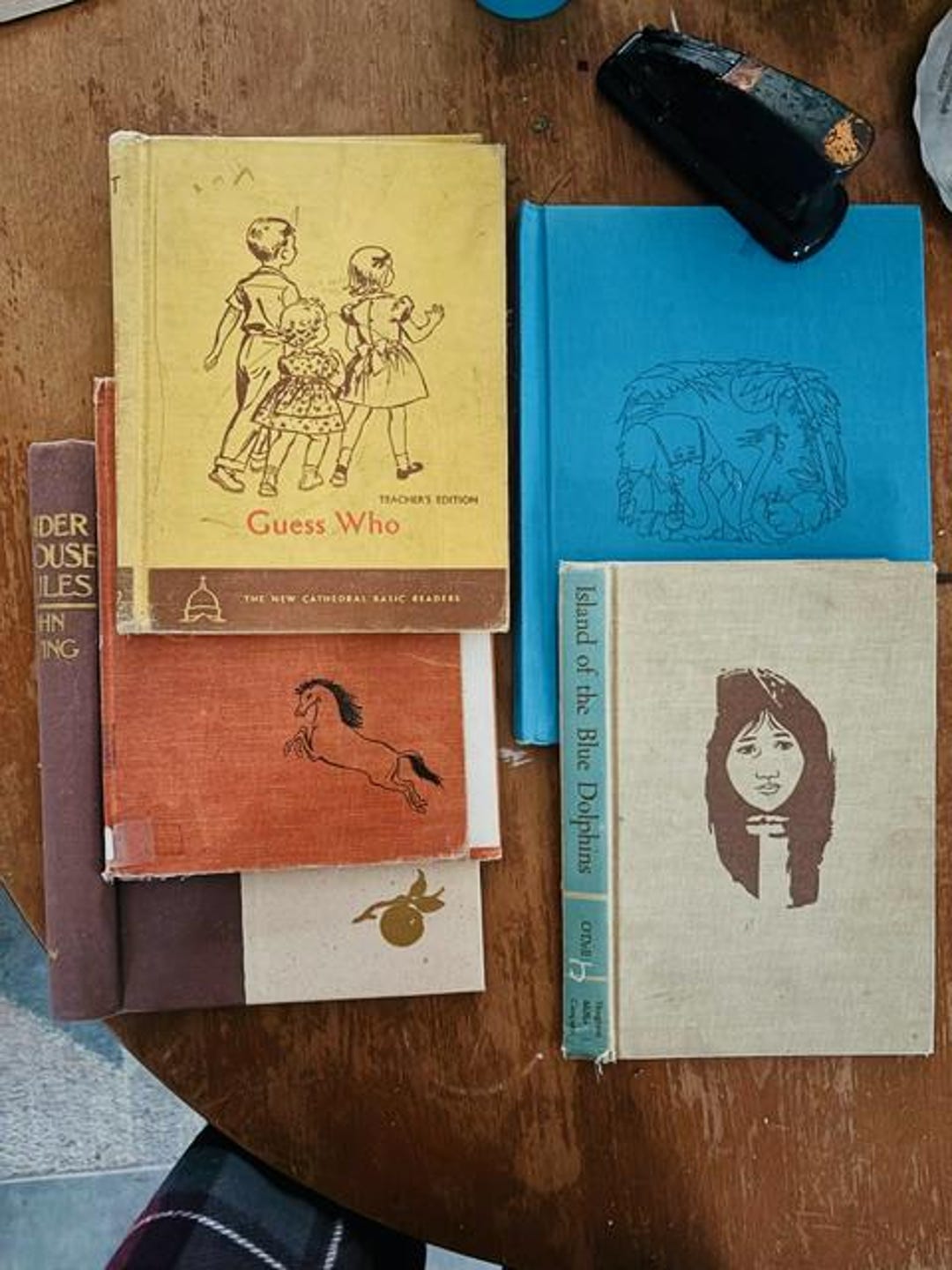 Assorted Vintage Book Covers From Discarded Books, Front & Back With ...