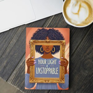 Black Woman Wall Art – Empowering Quote Print, Afrocentric Digital ...