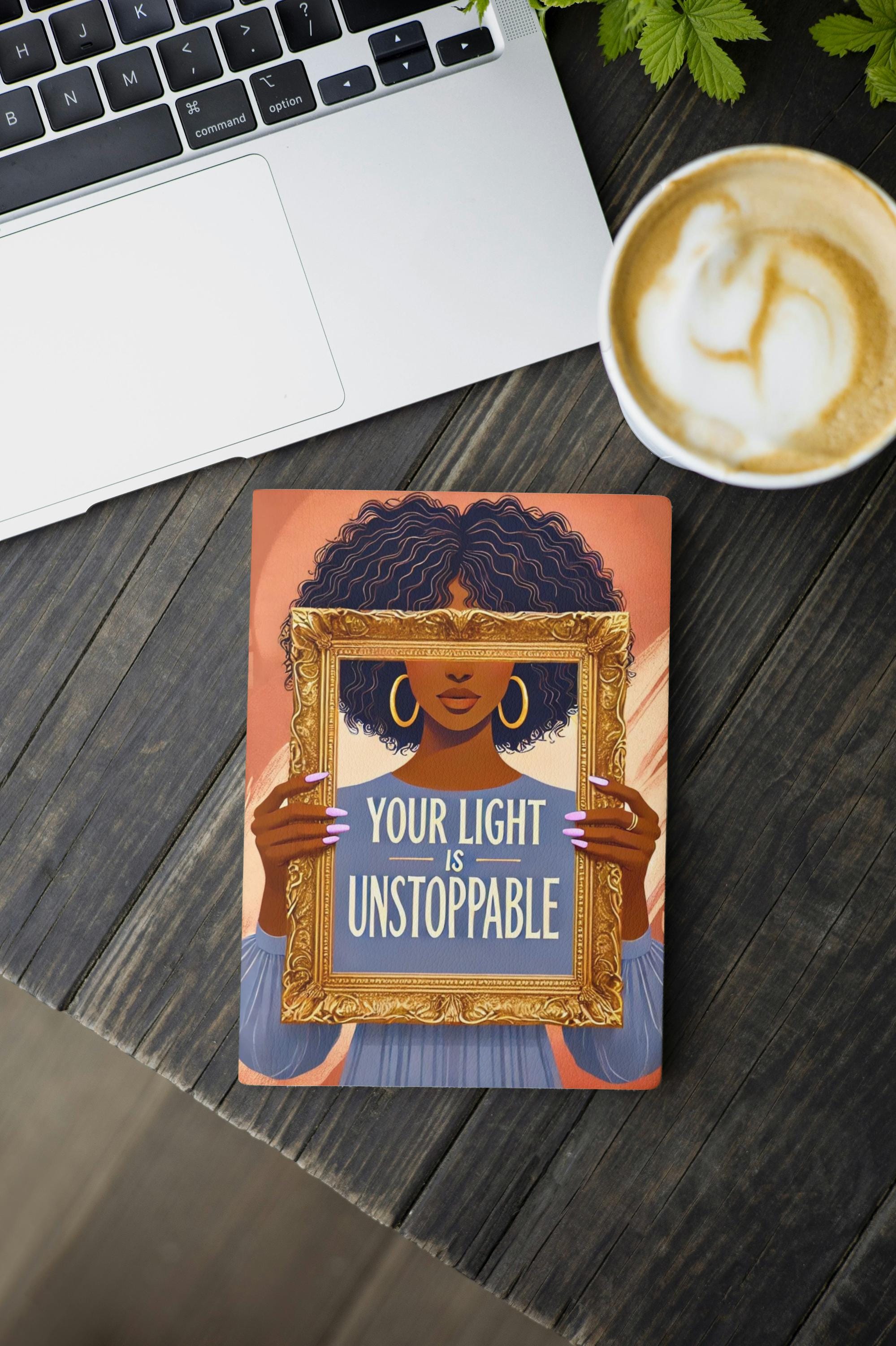 Black Woman Wall Art – Empowering Quote Print, Afrocentric Digital ...