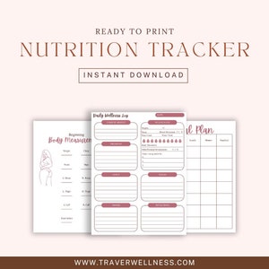 Nutrition Tracker - Etsy