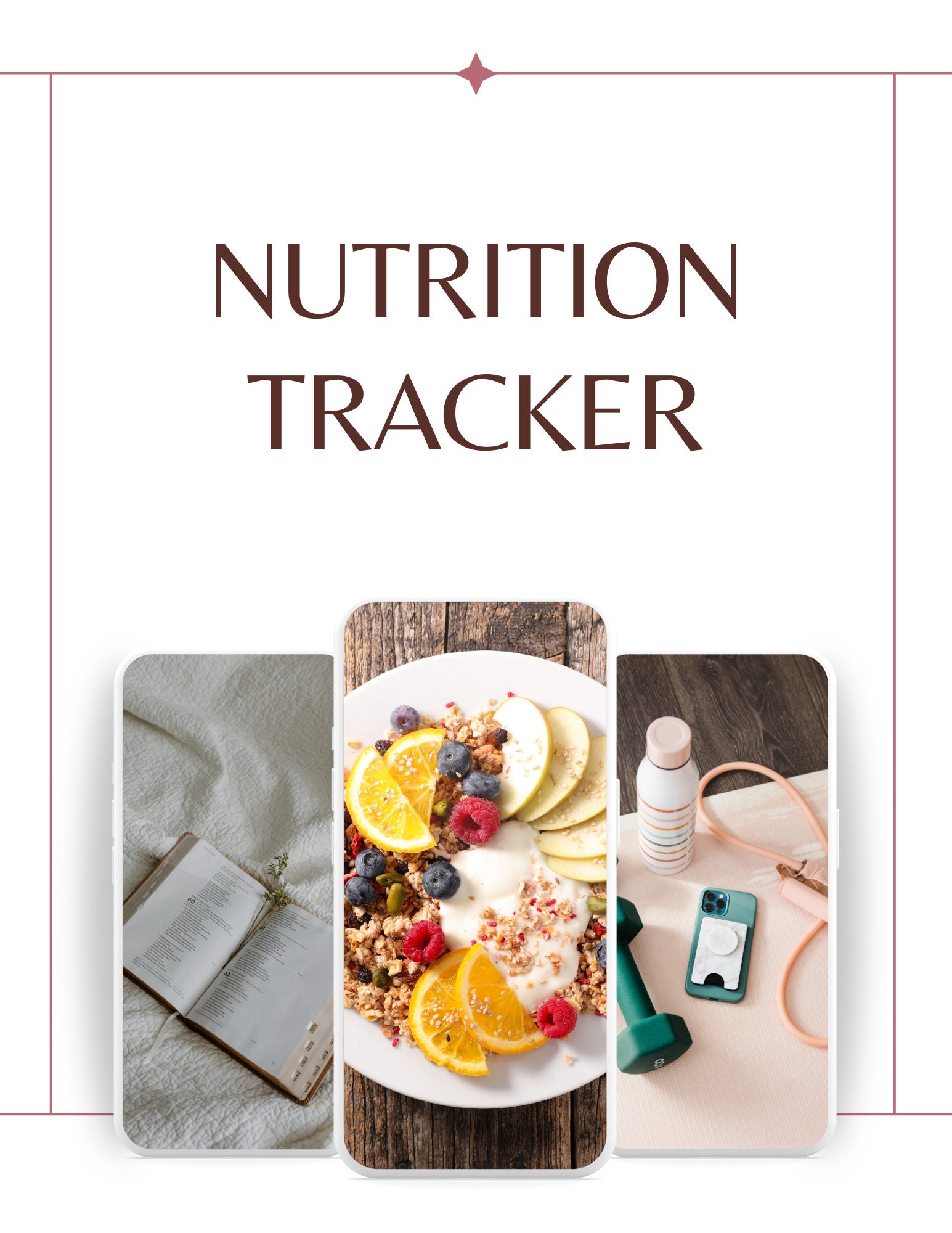 Nutrition Tracker - Etsy