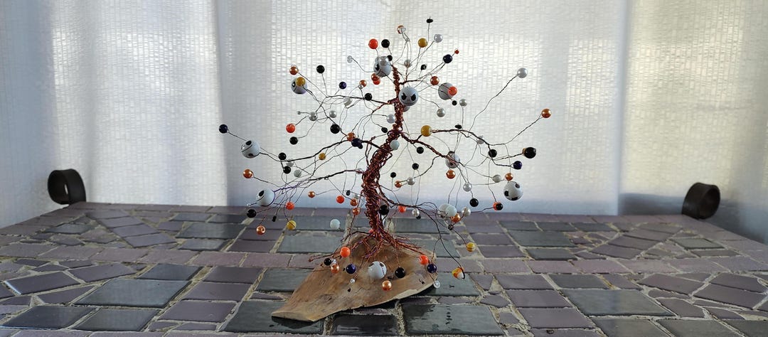 Tim Burton Skeleton Copper Tree - Etsy