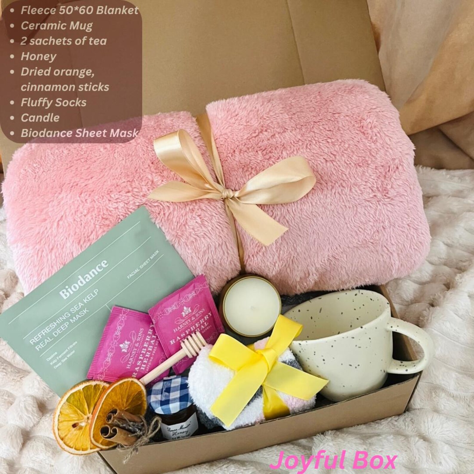 Hug in A Box, Thinking of You Box, Encouragement Gift, Hygge Gift Box ...