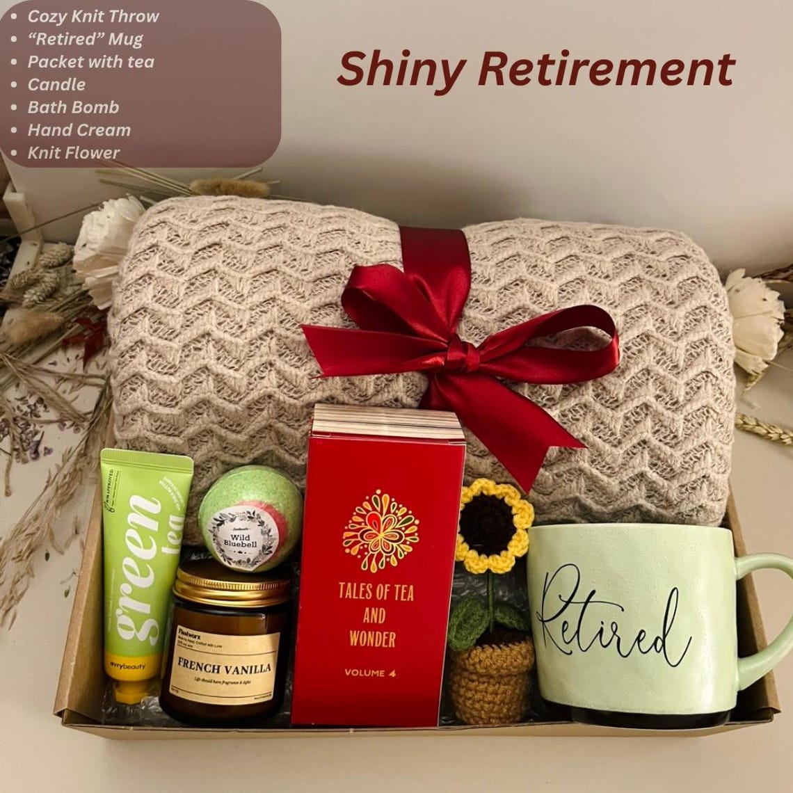 Retirement Gift Box for Women: Cozy Care Package - Etsy