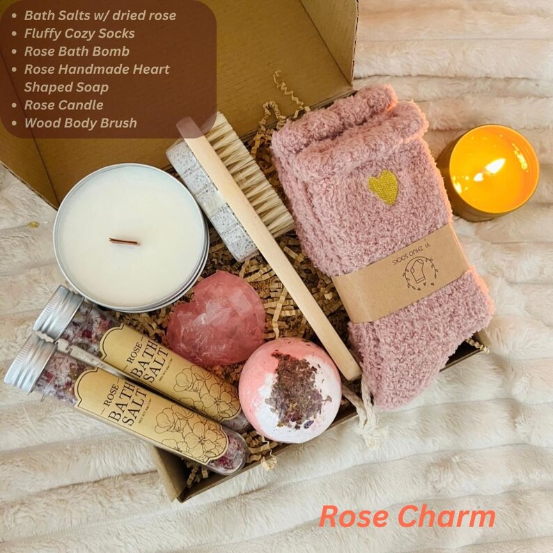 Spa Gift Box: Self-care Relaxation Pamper Set - Etsy