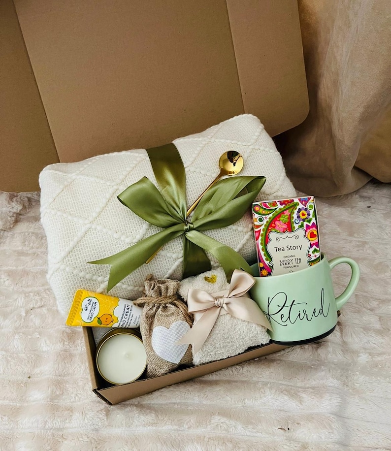 Retirement Gift Box for Women: Cozy Care Package - Etsy