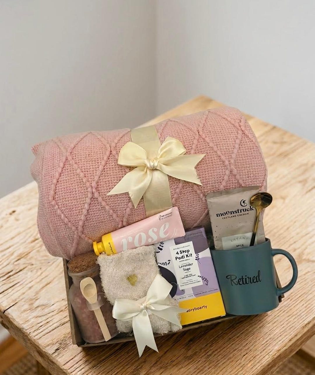 Retirement Gift Box for Women: Cozy Care Package - Etsy
