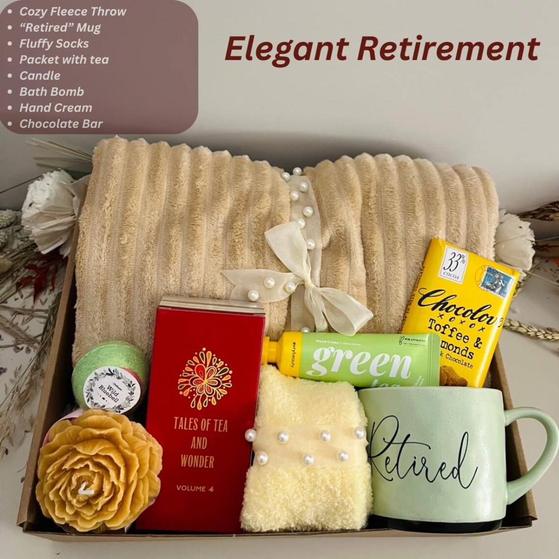 Retirement Gift Box for Women: Cozy Care Package - Etsy