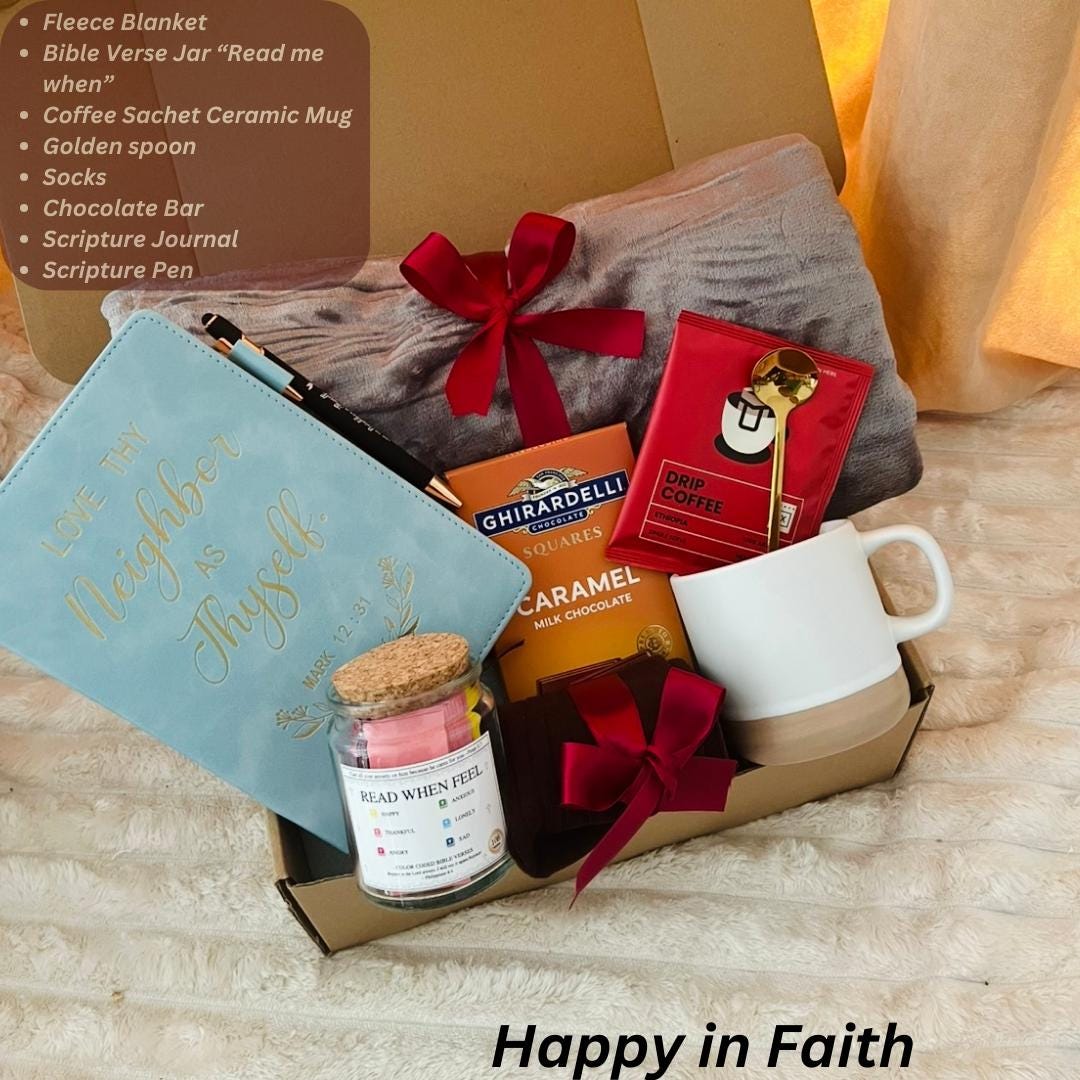 Christian Gift Box for Him or for Her – Encouragement Care Package ...