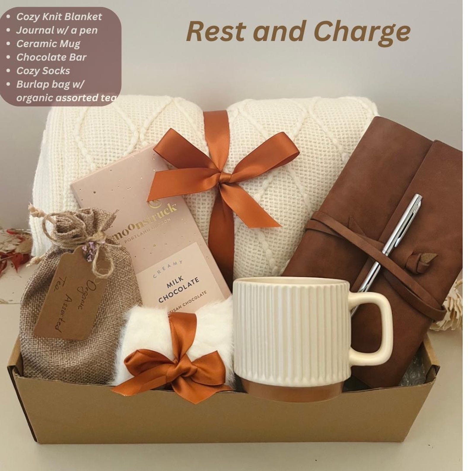 A Quiet Evening – Cozy Self-care Gift Box | Luxury Comfort Care Package ...