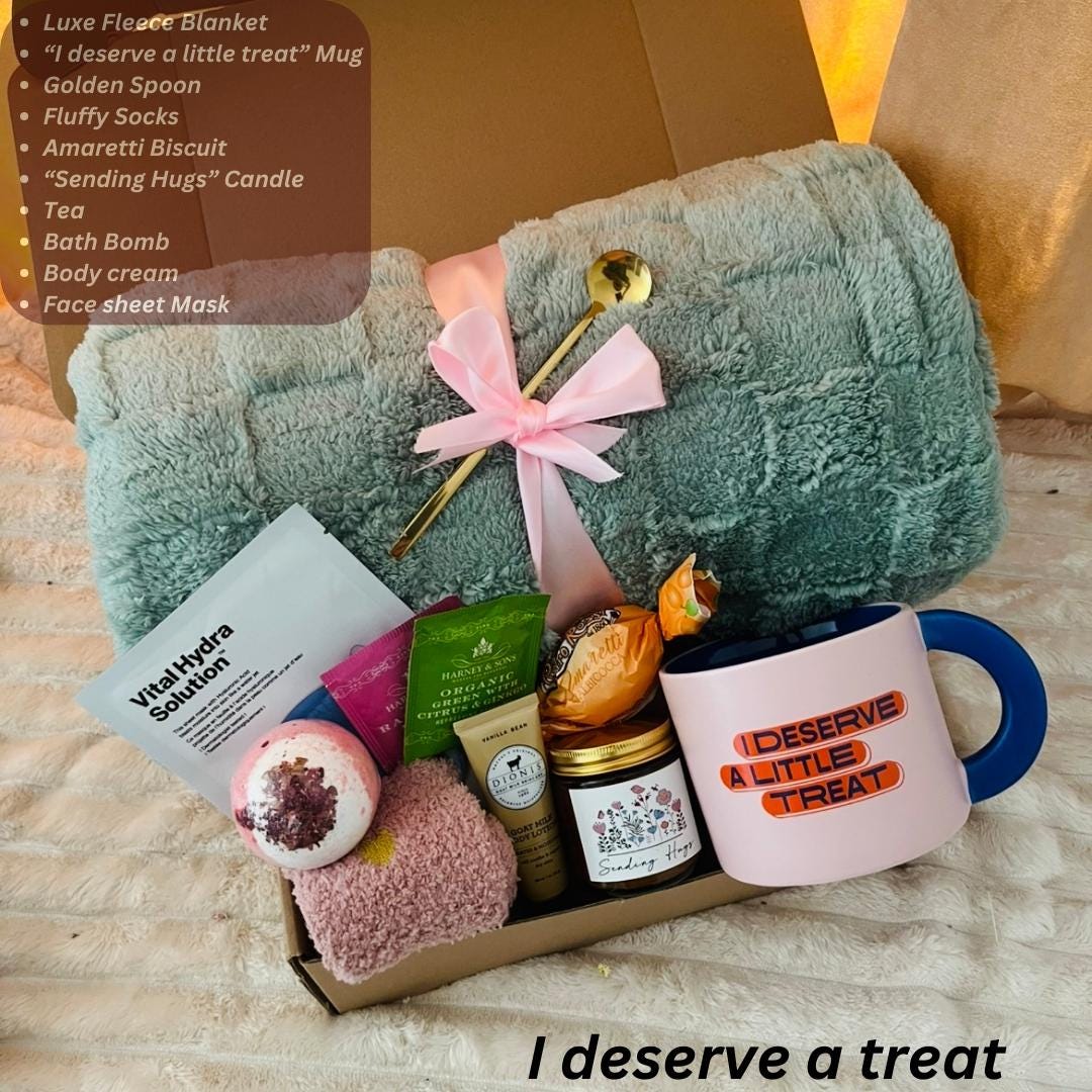 Cozy Hygge Gift Box, Self Care Gift Box, Mothers Day Gift Set for Her ...