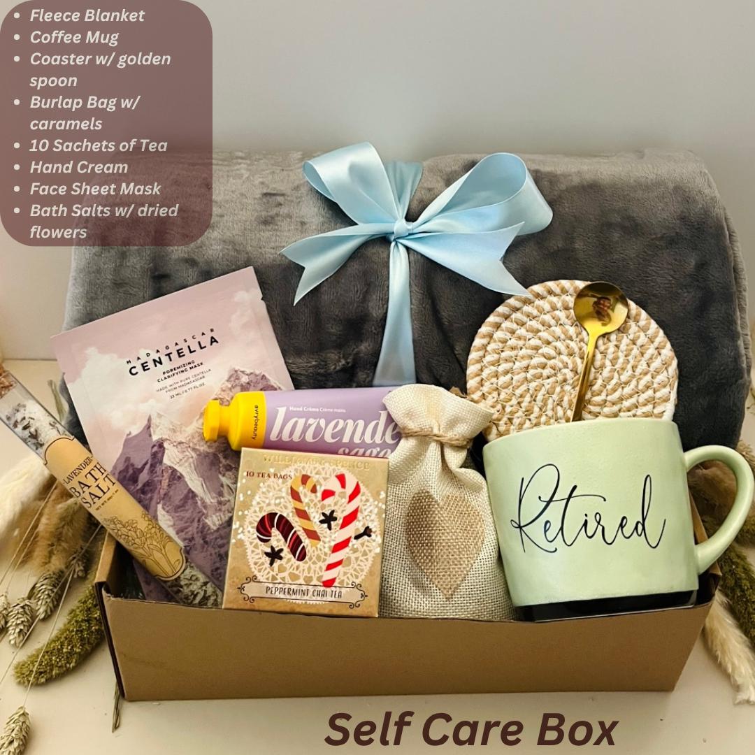 Retirement Gift Box for Women: Cozy Care Package - Etsy