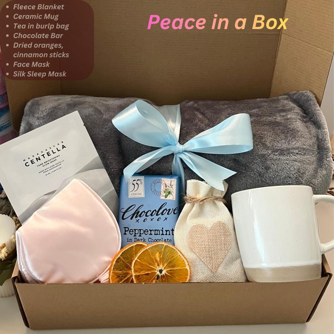 A Quiet Evening – Cozy Self-care Gift Box | Luxury Comfort Care Package ...