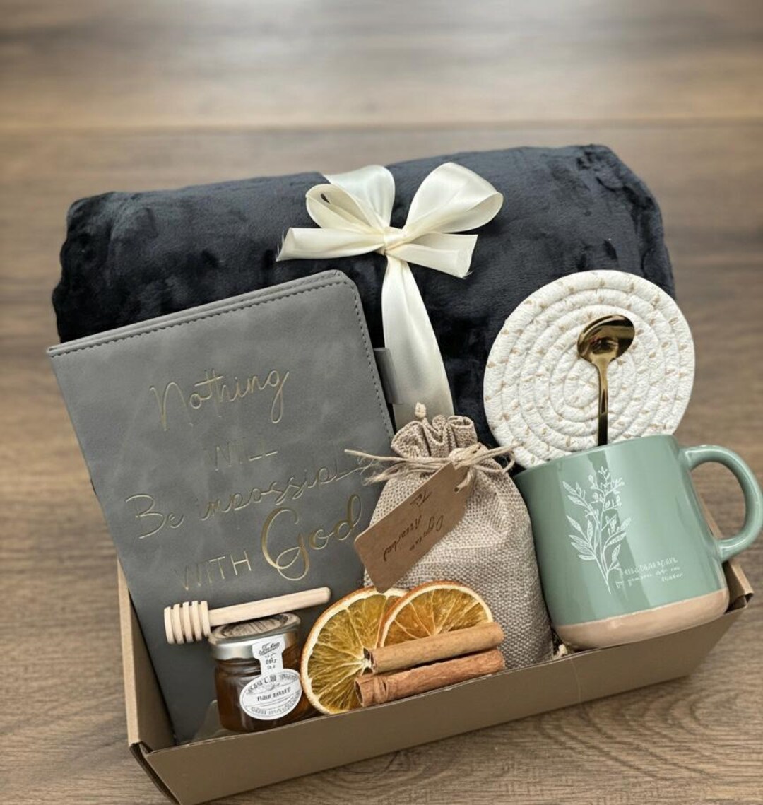 Religious Care Package • Christian Encouragement Gift • Scripture Mug ...
