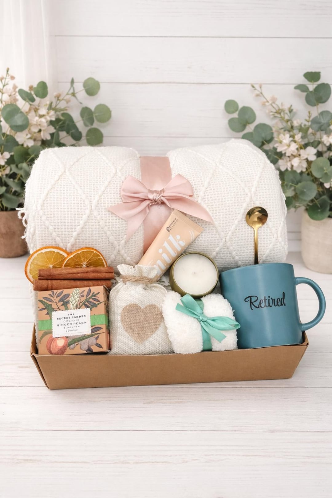 Retirement Gift Box for Women: Cozy Care Package - Etsy