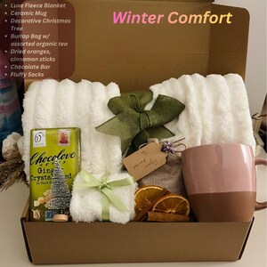 A Quiet Evening – Cozy Self-care Gift Box | Luxury Comfort Care Package ...