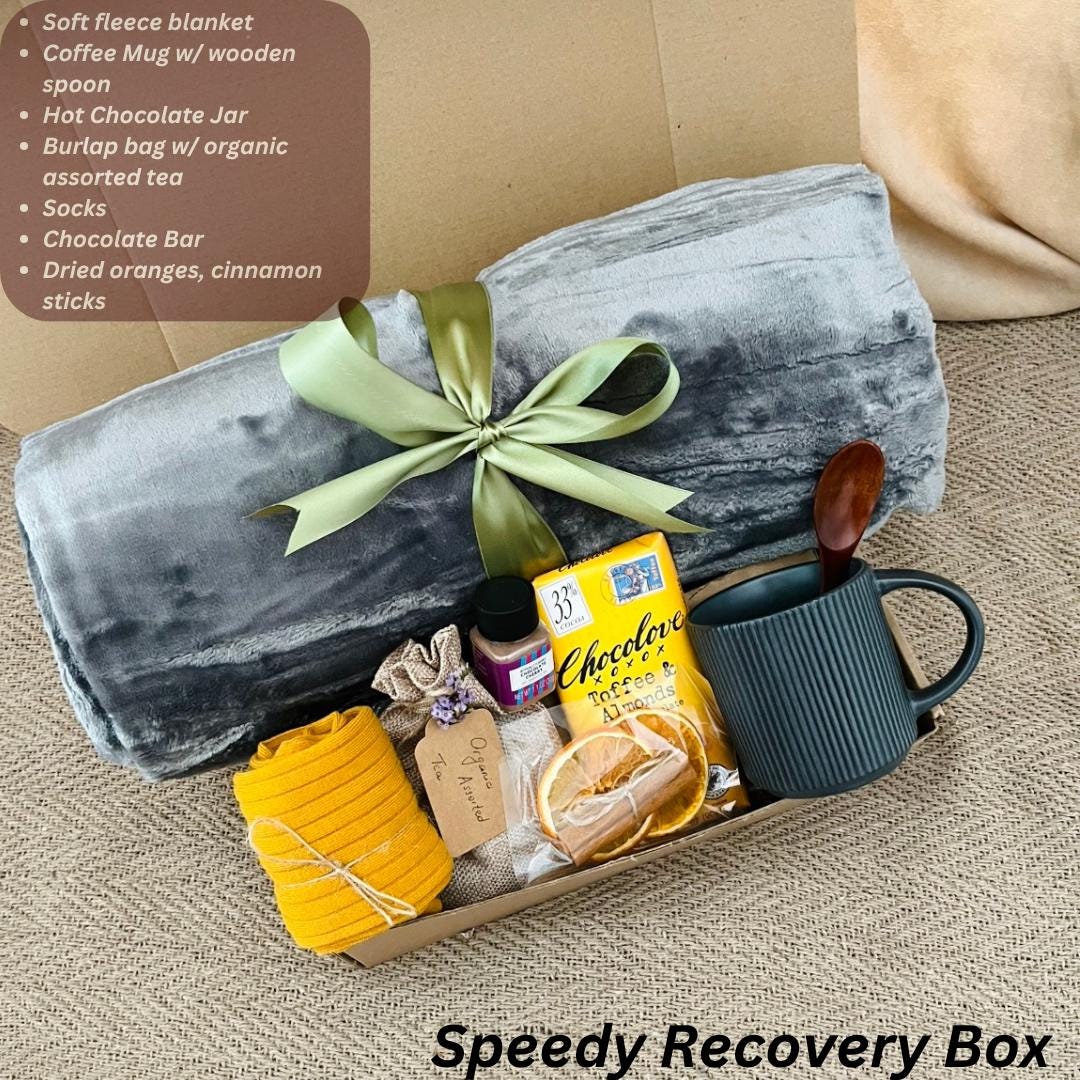 Men's Get Well Gift Box: Cozy Recovery Care Package - Etsy