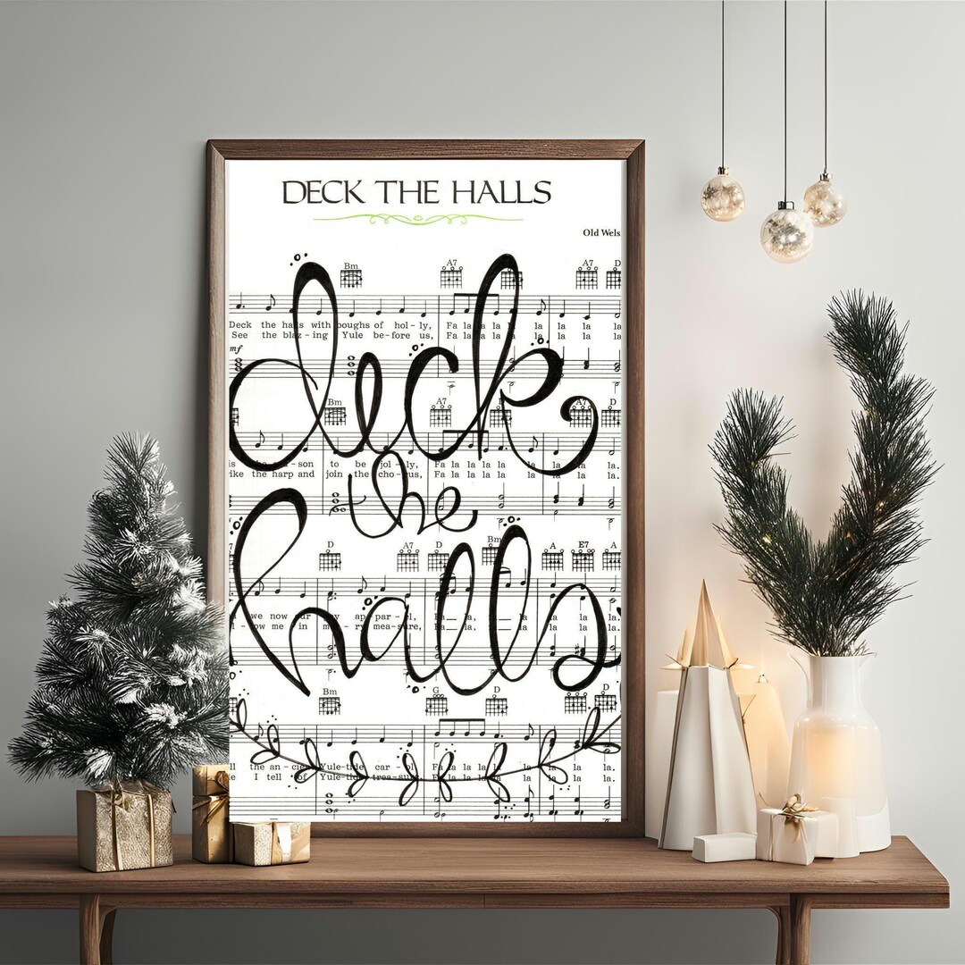 Deck the Halls DIGITAL DOWNLOAD - Etsy