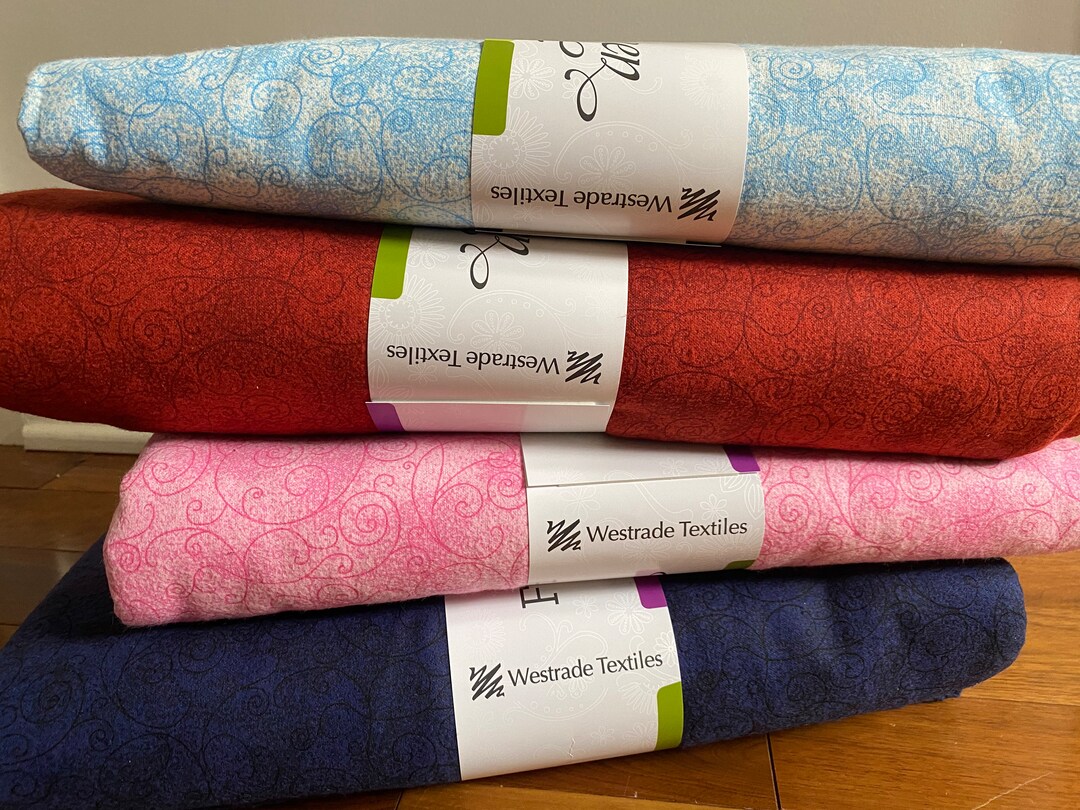 Westrade Flannel Cotton Wideback Fabric 110” - Etsy