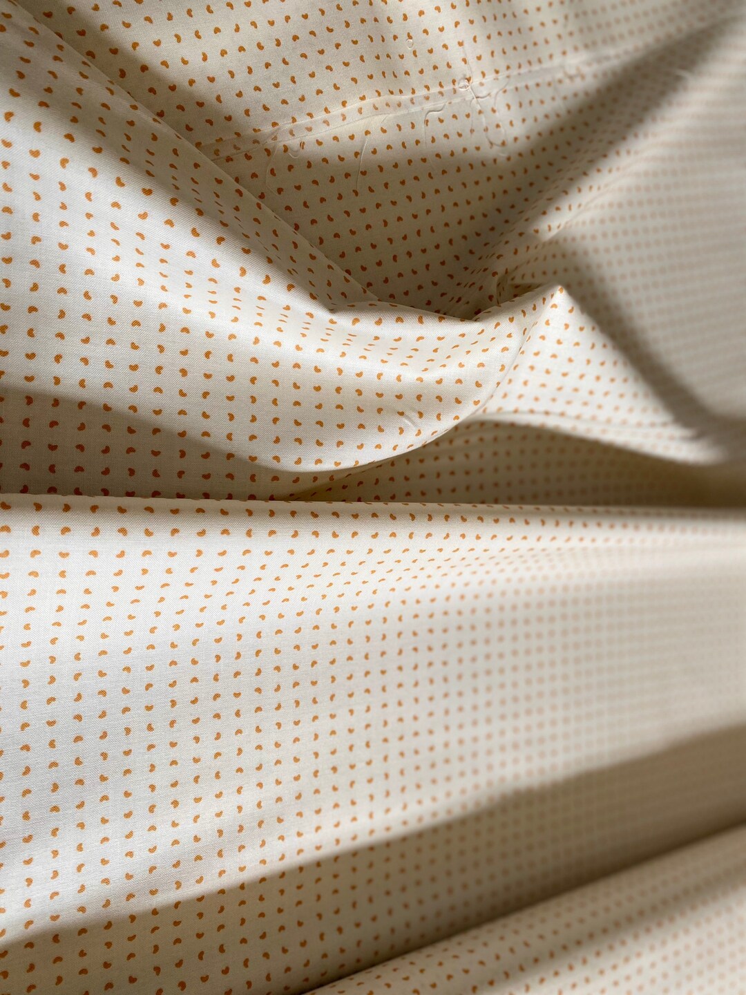 Felicity Fabrics Cream Beans Fabric - Etsy