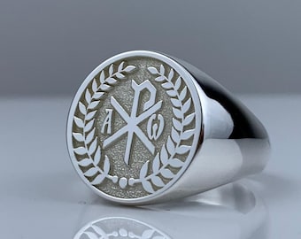 alpha omega cross ring