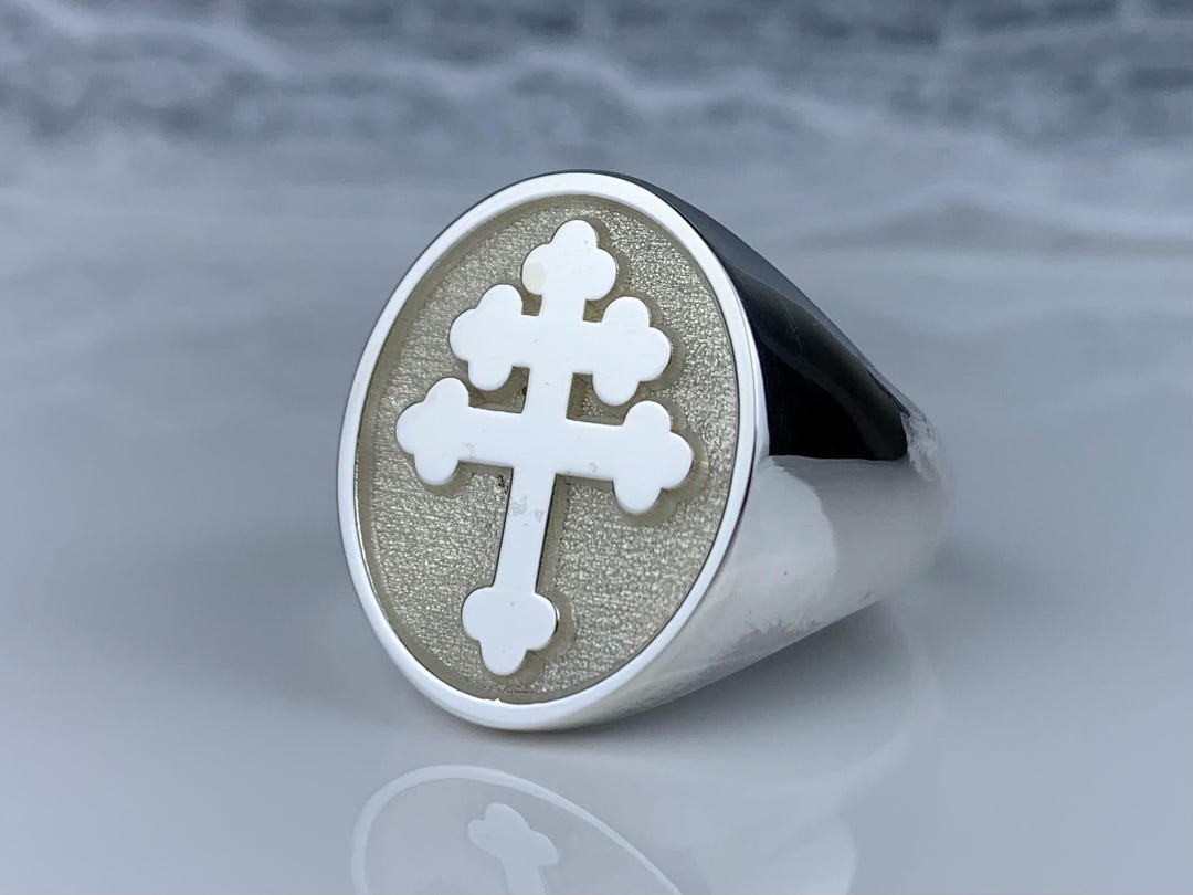 Lorraine Cross Ring – Patriarchal Cross Jewelry – Double Cross ...