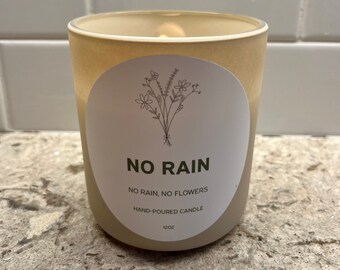 No Rain No Flowers Birthday Gift, Christmas Gift, Friend Gift, Scented ...