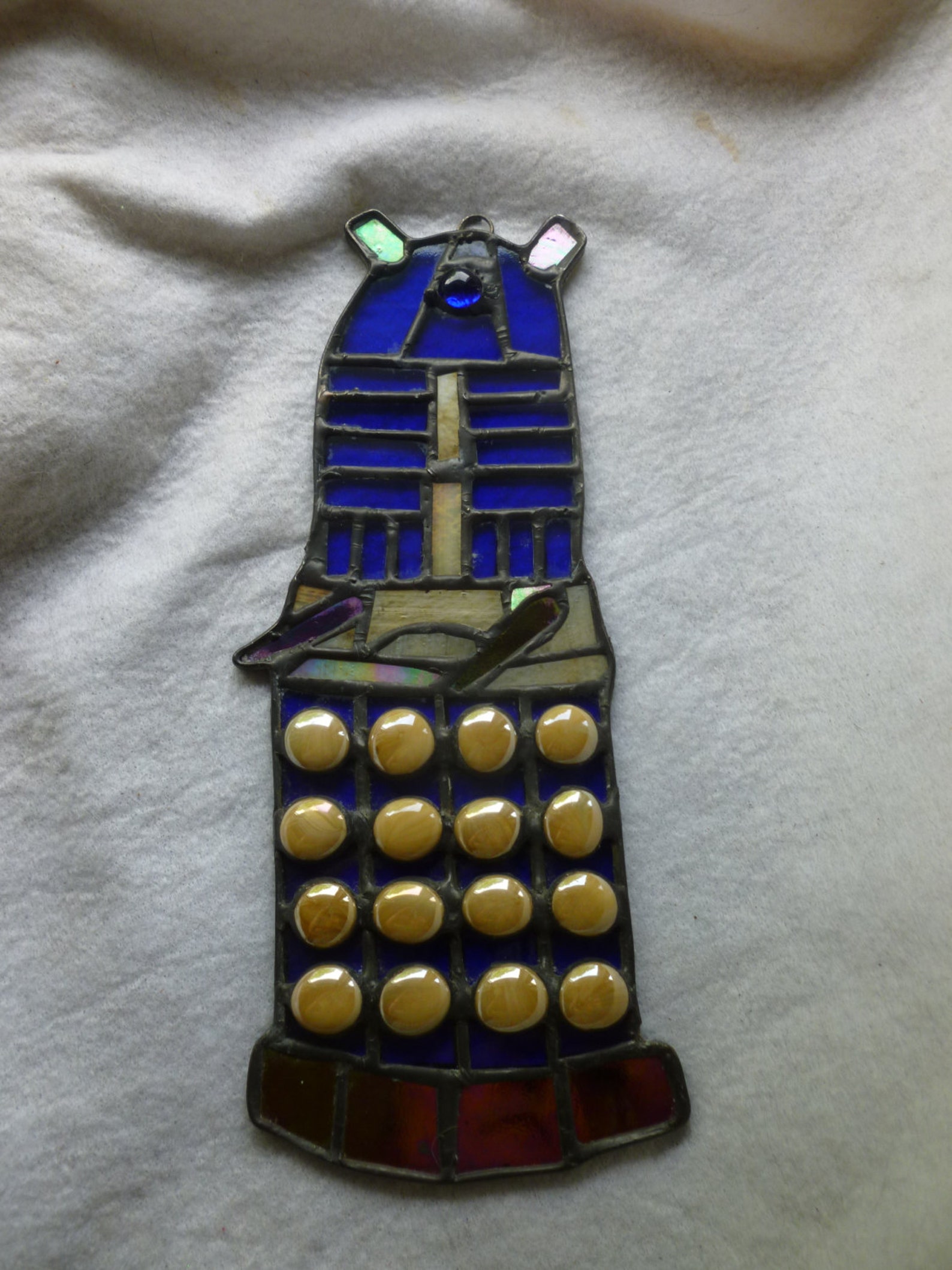 DALEK Dr Who Stained Glass Seriously Cool | Etsy