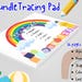 Preschool Tracing Pad Learning Material Home School Study Alphabet ...