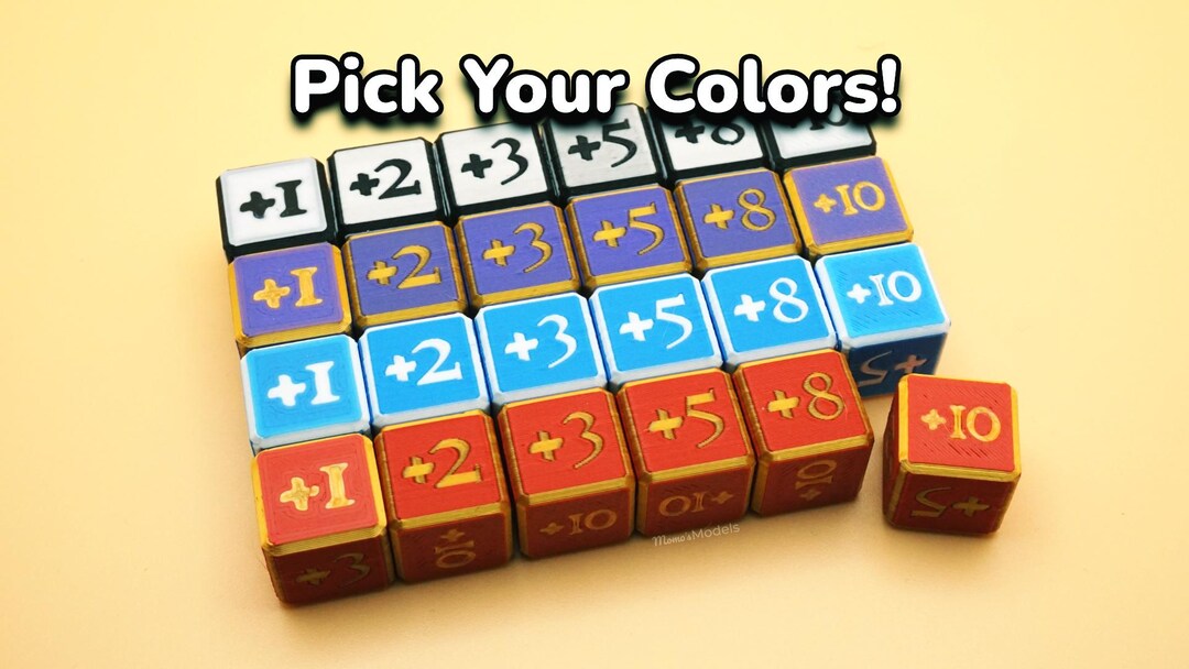 Positive Dice (set of 6) - One Piece, Lorcana, MTG, Pokemon, and More ...