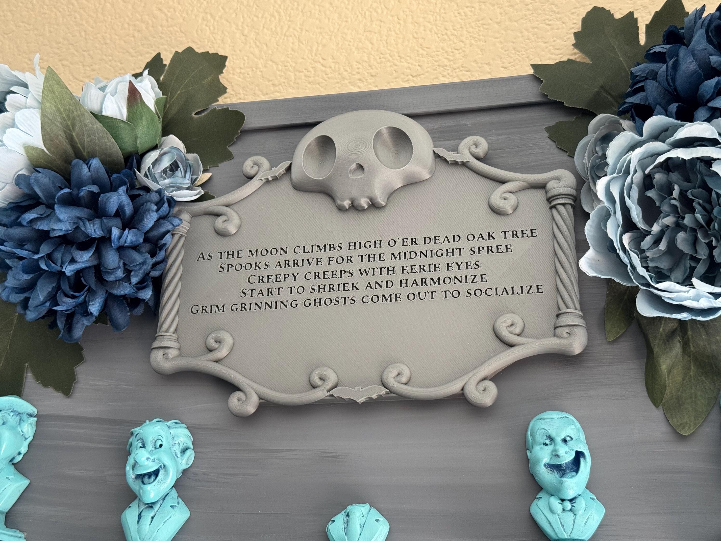 Disneys Haunted Mansion Custom Gravestone for Use in Your Halloween or ...