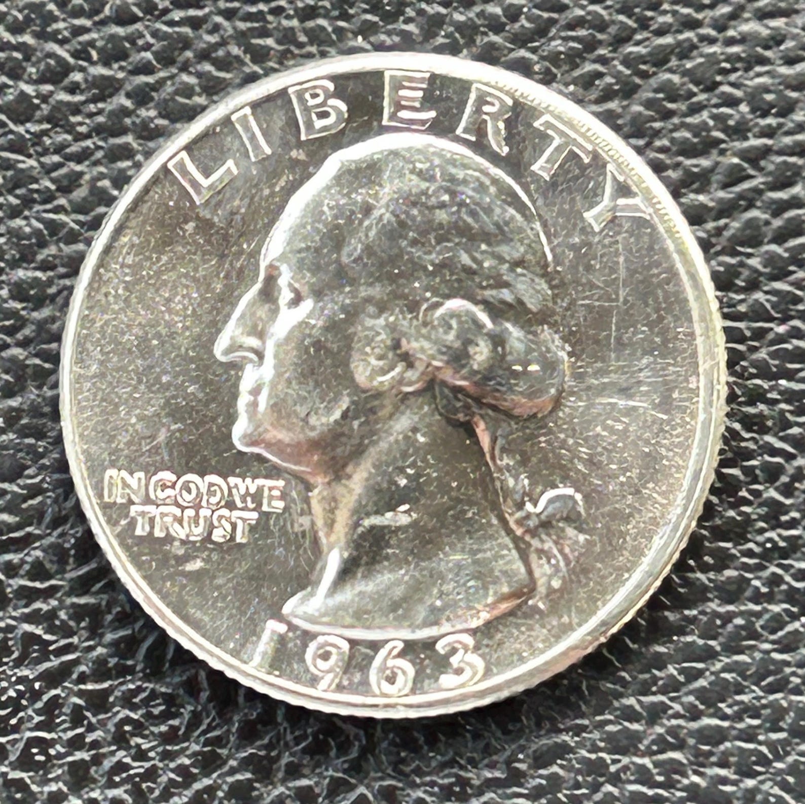 1963 Washington Quarter Proof 90% Silver - Etsy