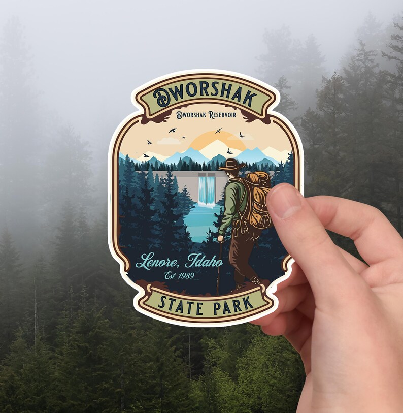 Dworshak State Park Lenore Idaho Die-cut Vinyl Decal Stickers - Etsy