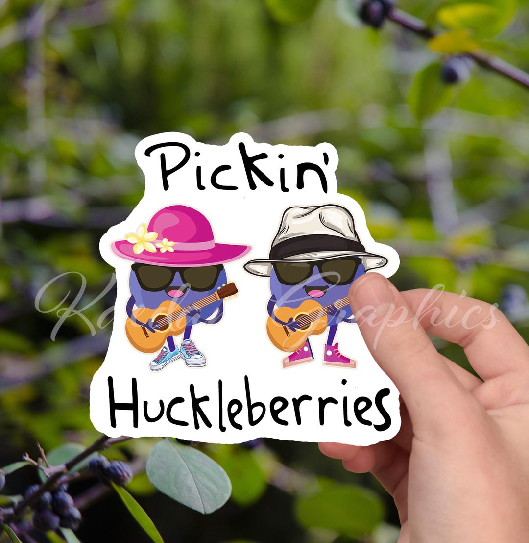 Huckleberry Die-cut Vinyl Sticker Decal - Etsy