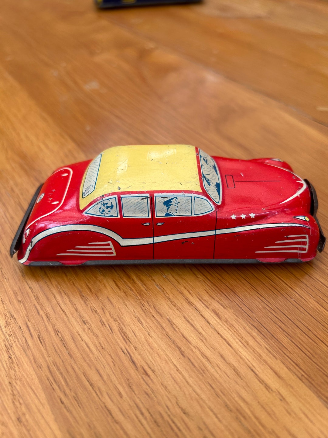 GTP536 Tinplate Car 1950s - Etsy