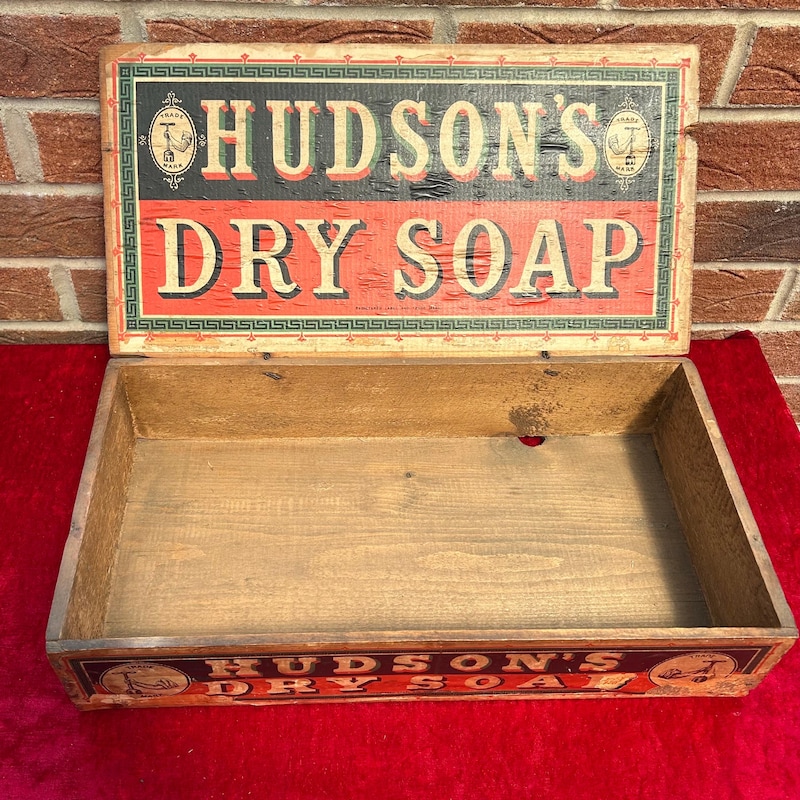 Antique Soap Box - Etsy