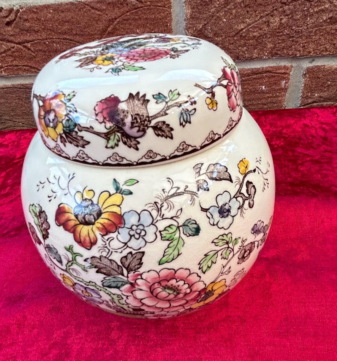 Antique Mason’s of Staffordshire Ginger Jar. - Etsy