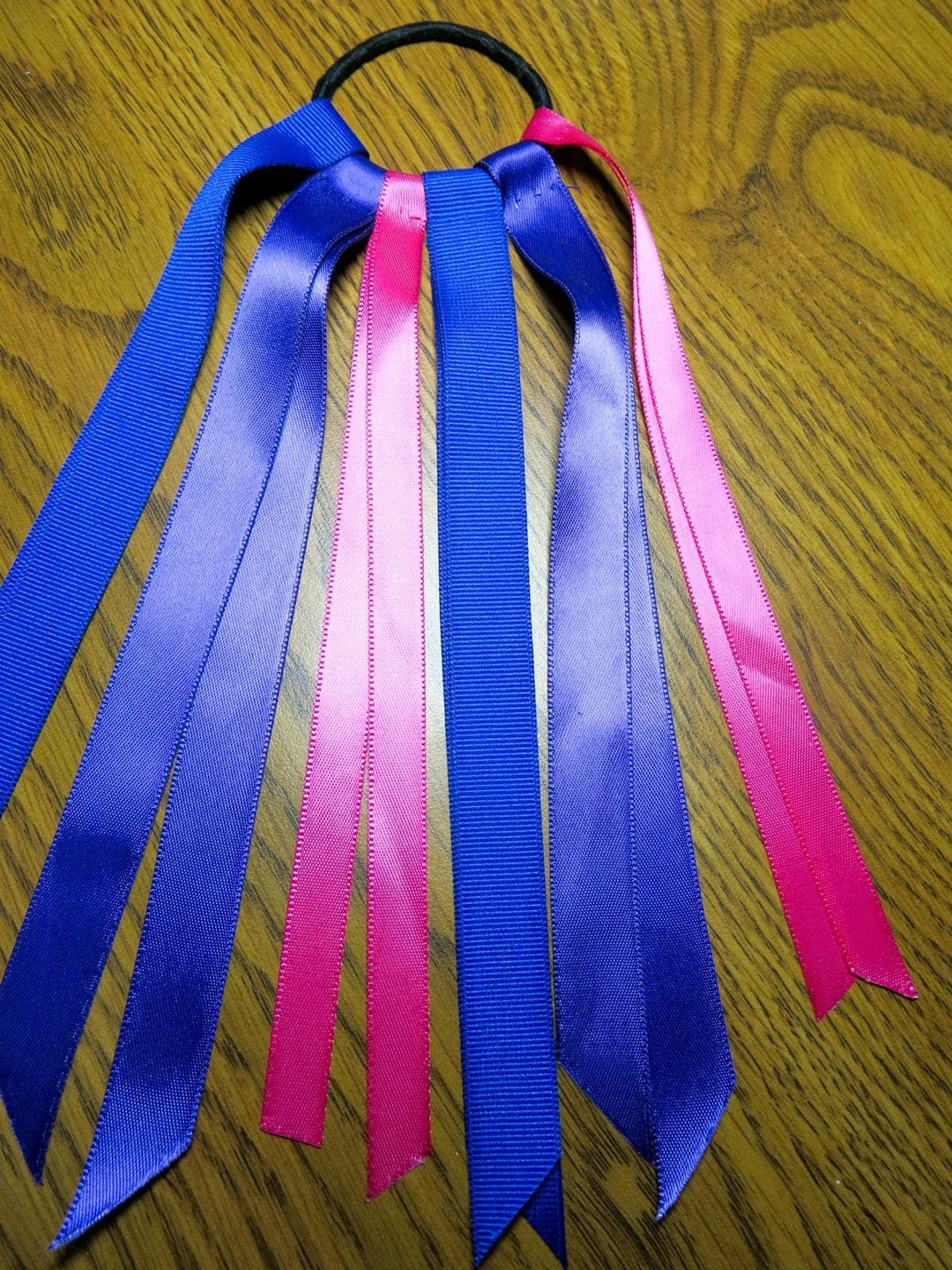 Bisexual Pride Flag Hair Ribbons - Etsy