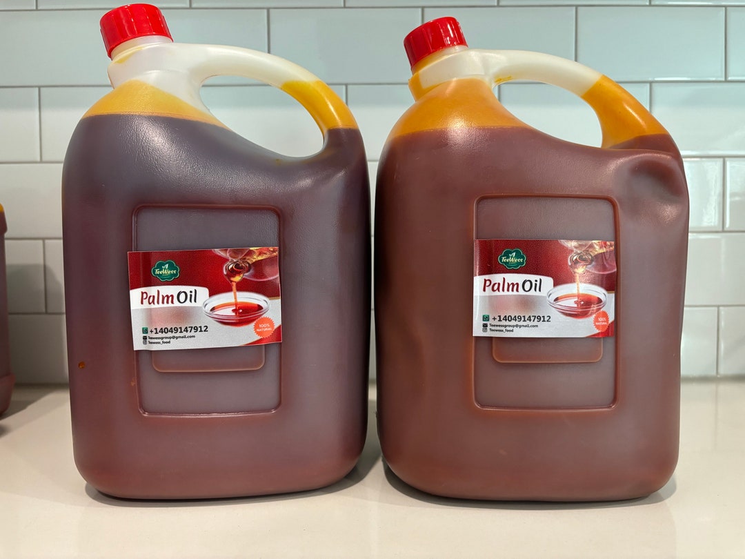 Organic Nigeria Red Oil( Epo Pupa) - Etsy