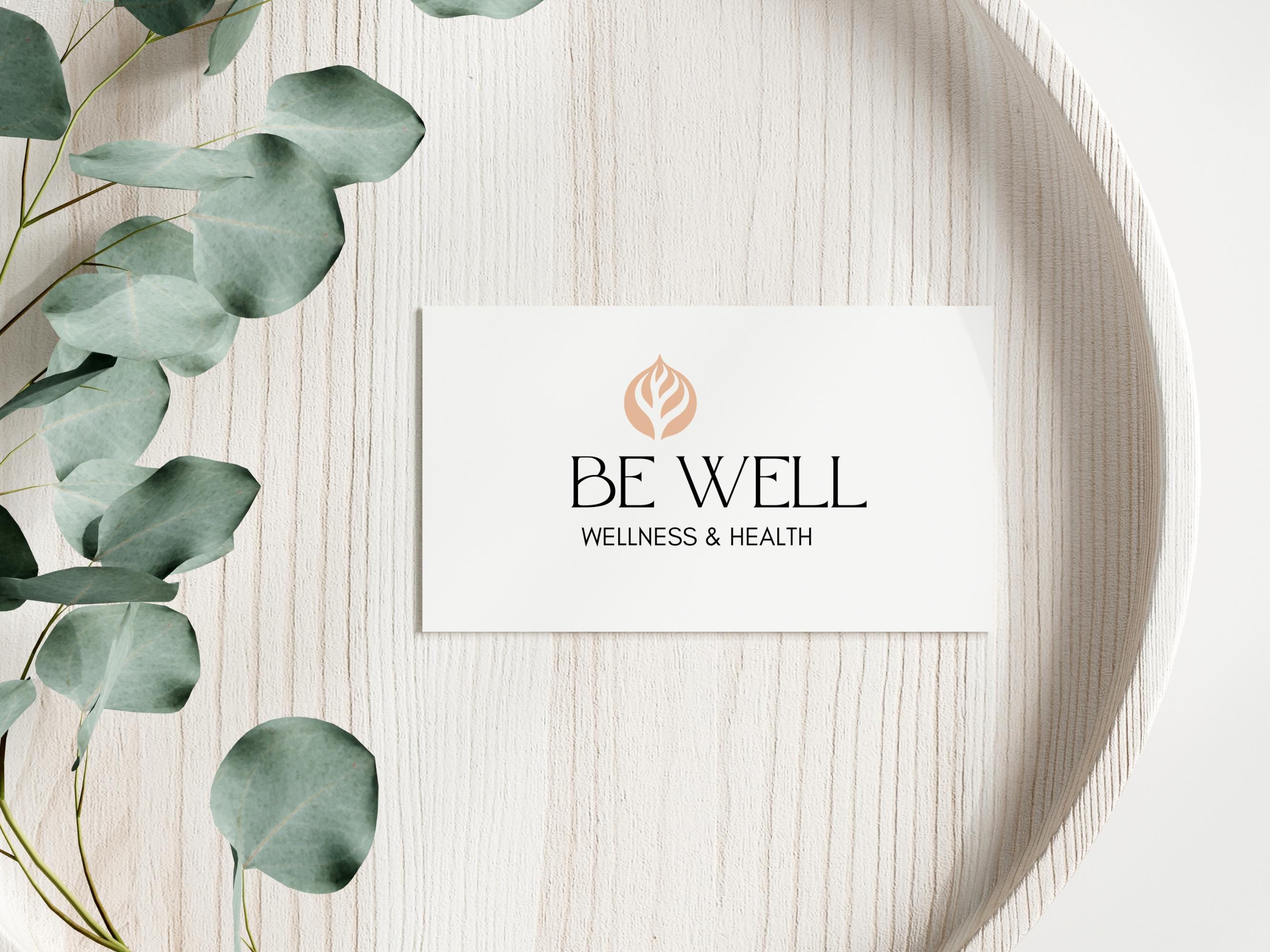 Wellness Branding Pre-made Logo, Editable Logo Template for Wellness ...
