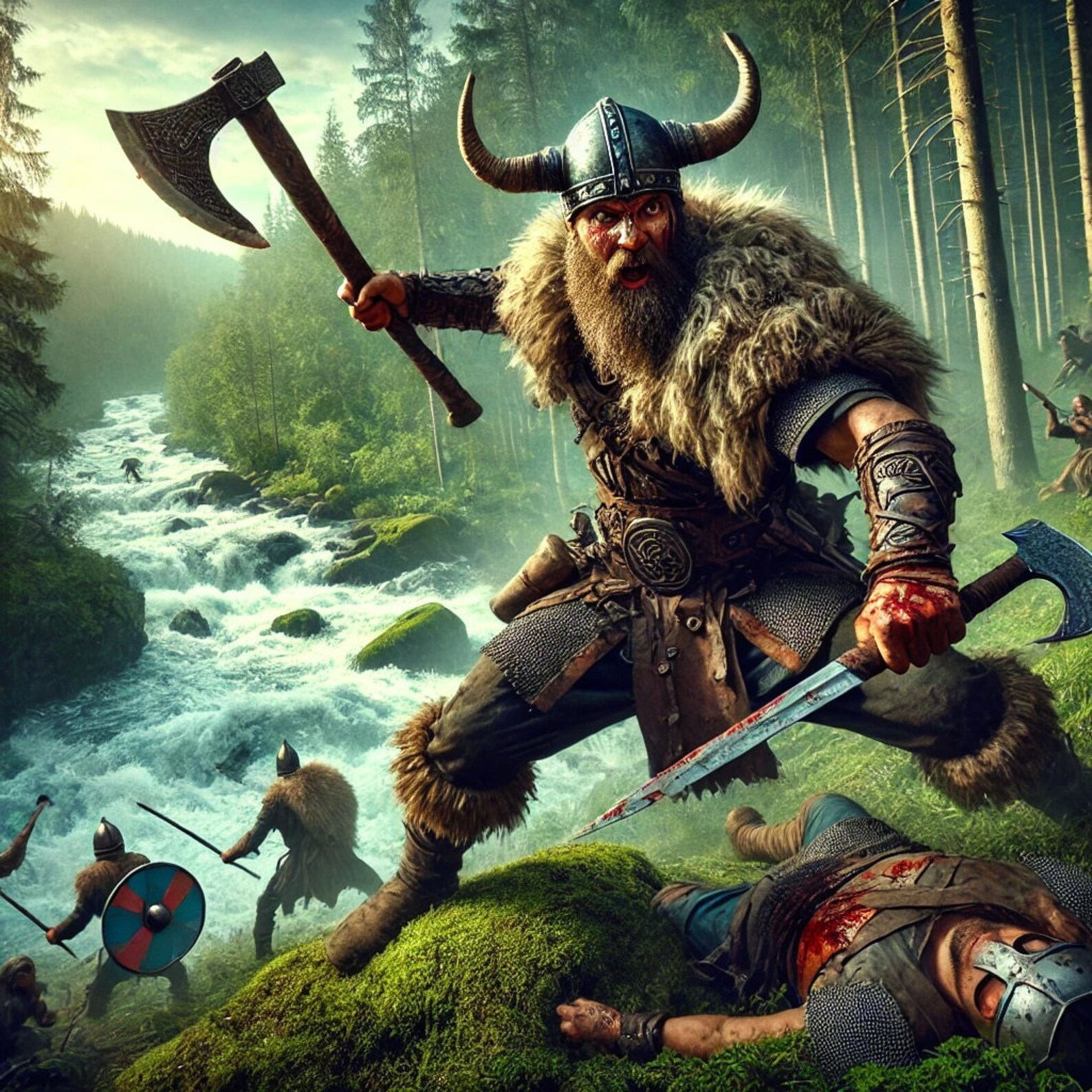 10 Viking Themed Cinematic Photography Made for DALL-E - Etsy