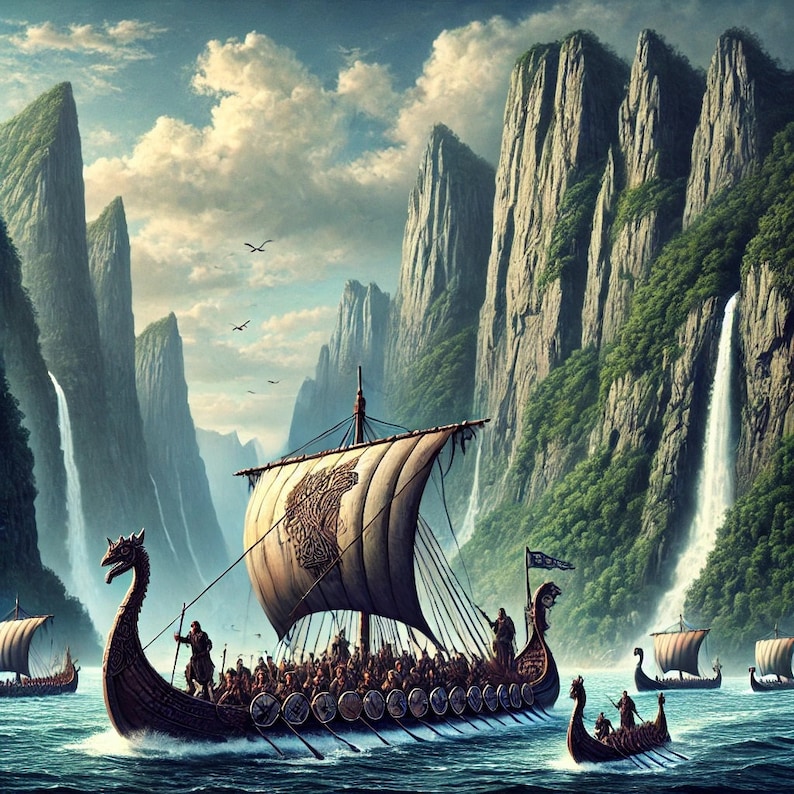 10 Viking Themed Cinematic Photography Made for DALL-E - Etsy