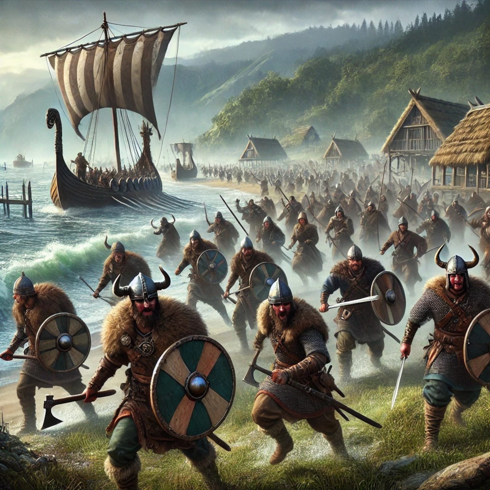 10 Viking Themed Cinematic Photography Made for DALL-E - Etsy
