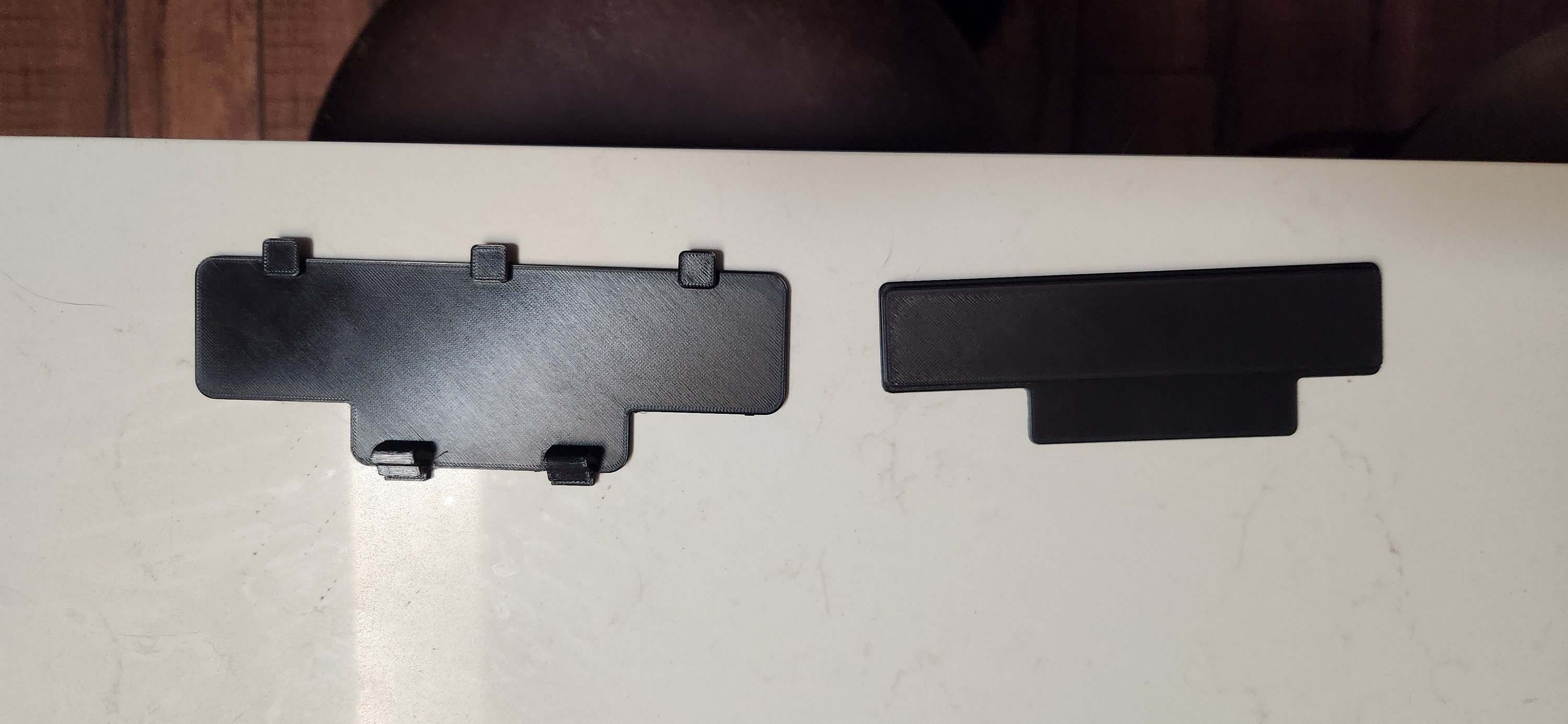 3d Printed Wiimote Front and Flat Back Panel for Wii Guitar Hero ...